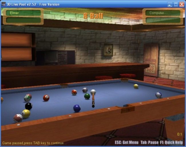 3D Live Pool